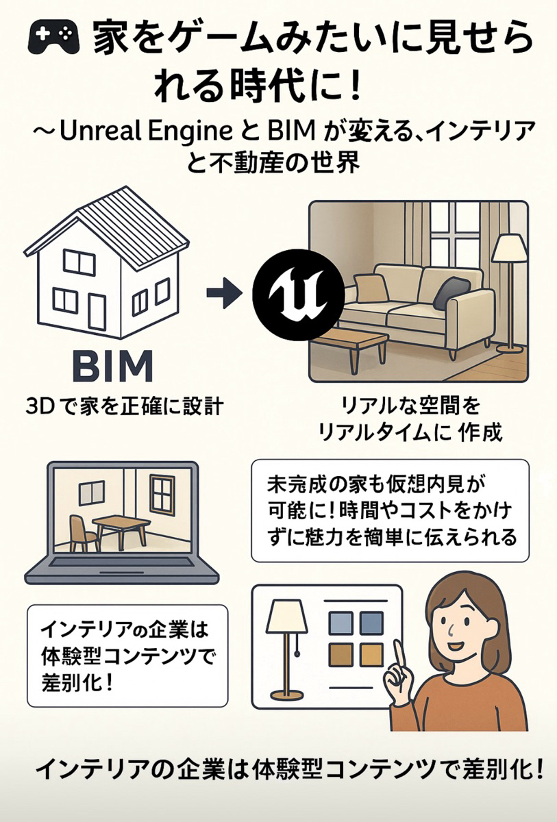 家づくりにも「ゲーム技術」の時代がやってきた～Unreal Engine と BIM が変える、インテリア・建築・不動産の未来～ - 窓廻り ...